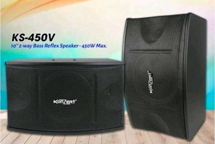 KONZERT KS-450V "10 KARAOKE SPEAKER 450W 2-WAY | Lazada PH
