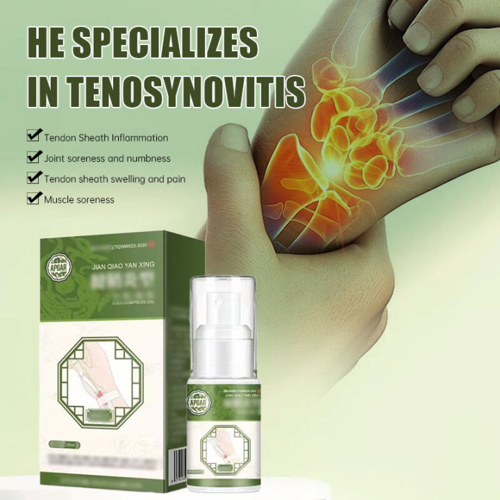 30ML Tenosynovitis Heel Pain Spray Joint Pain Pereda Nyeri Lutut Lumbar ...