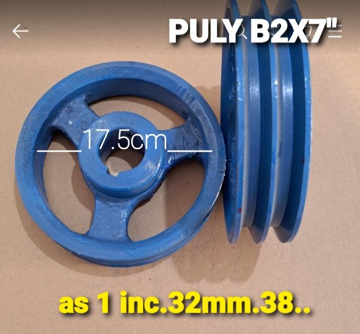 PULY BESI JALUR BAN B2X7 iNC BUNTU..as 1 inc..32mm..38mm | Lazada Indonesia