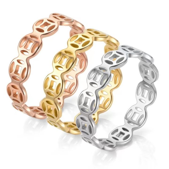 Ready Stock New LUCKY Ring Charm Money Catcher Coin Blessed Charm Lucky ...