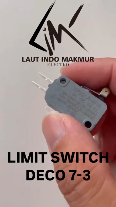LIMIT SWITCH DECO 7-3 MICROSWITCH DECO PLAT PENDEK RODA MIKRO SWITCH ...