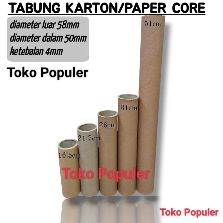 PAPER CORE / PAPER TUBE / SELONGSONG PACKING / PACKING TABUNG / KARTON ...