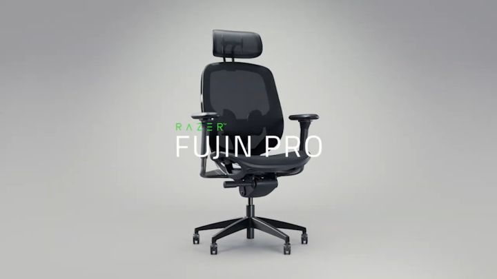 Razer Fujin Pro - Fully Adjustable Mesh Gaming Chair - NASA+ Gaming ...