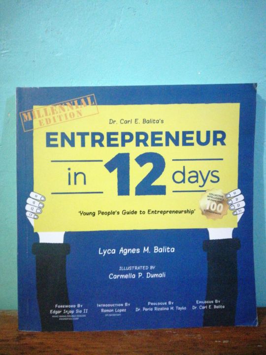 Entrepreneur in 12 days by Dr. Carl E. Balita | Lazada PH