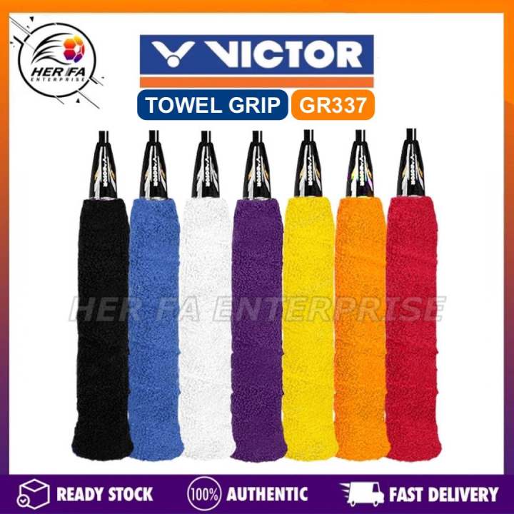 Victor GR337 Badminton Towel Grip 100%ORIGINAL (Single Pack) Using by ...