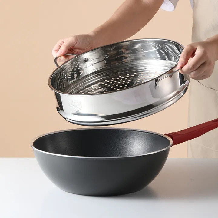 Large Capacity 304 Stainless Steel Steamer Pot for Home Use Steaming ...