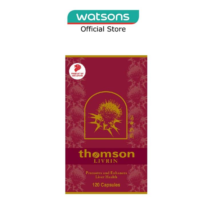 THOMSON Livrin (Anti Inflammatory And High In Antioxidant) 120s ...