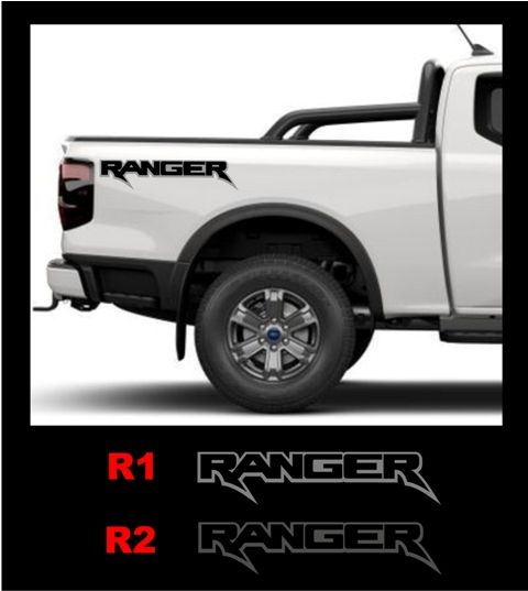 Ranger Sticker Design for Ford Ranger 2023 model 2pcs Set | Lazada PH