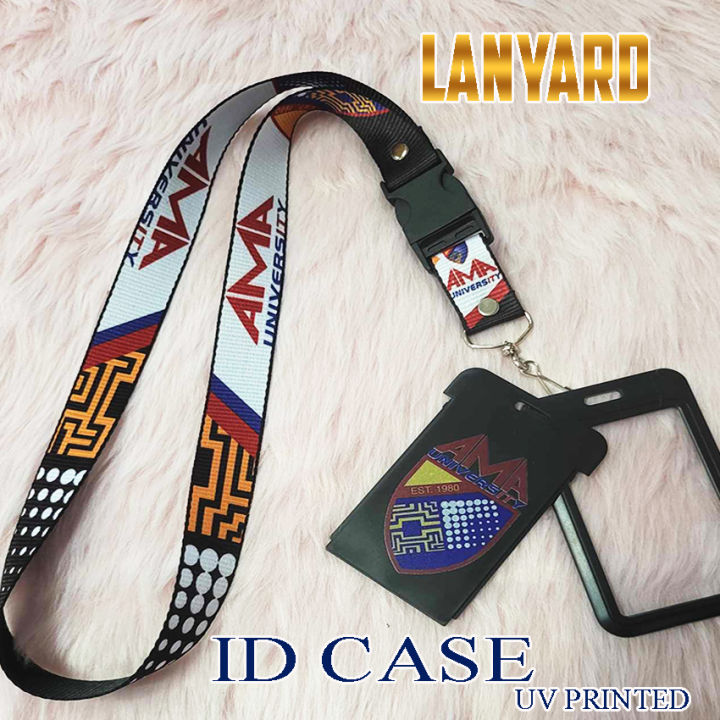 ON HAND NEW AMA UNIVERSITY HIGH QUALITY ID LACE LANYARDS | Lazada PH