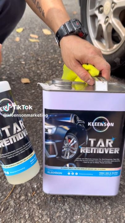 KLEENSON Tar Remover | Remove Bird Dropping & Tar & Tree Sap on car ...