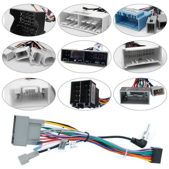 2 Din Car Android Radio Cable Power Connector Universal | Lazada PH