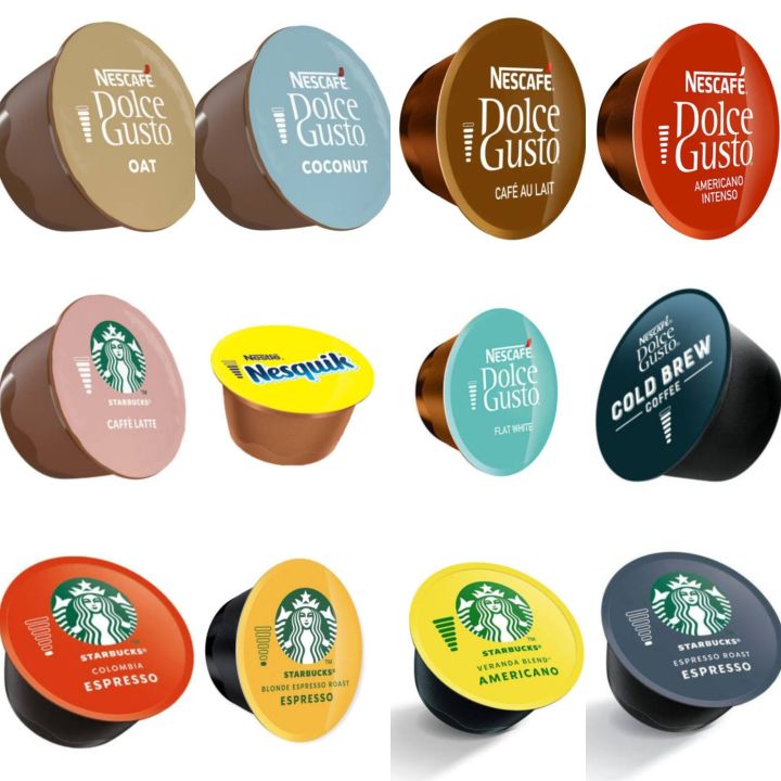 DOLCE GUSTO COMPATIBLE Nescafe / Starbucks Loose Individual / Pair ...