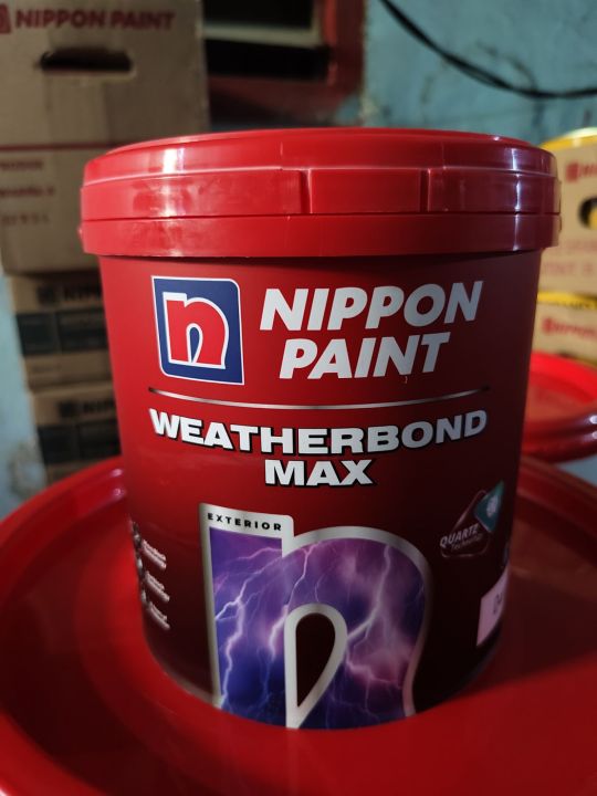 Cat Tembok Nippon Paint Weatherbond Max 2.5 liter | Lazada Indonesia