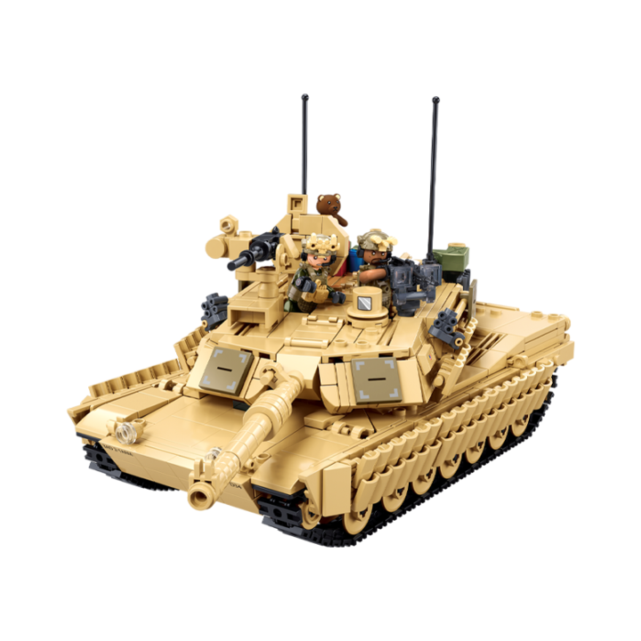 Sluban | Military Main Battle Tank Stealth Fighter Building Toy Model ...