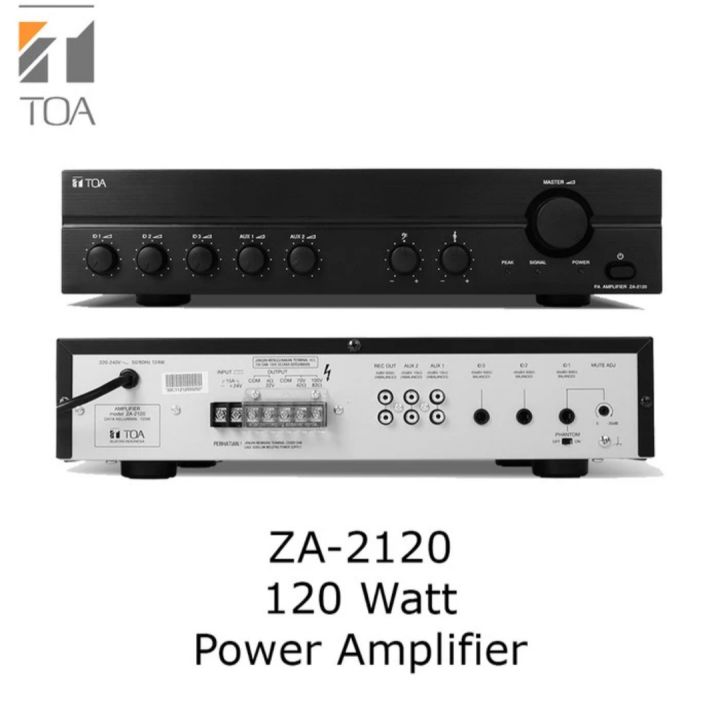 Amplifier TOA ZA 2120 original 120 watt | Lazada Indonesia