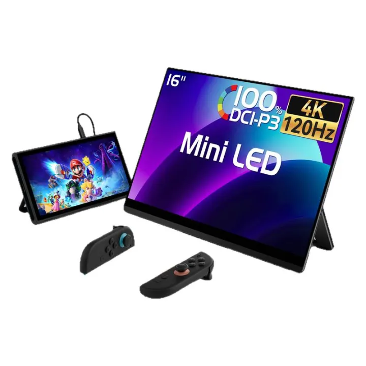 EHOMEWEI | 4K 120Hz Touchscreen Mini LED Portable Monitor | Lazada PH