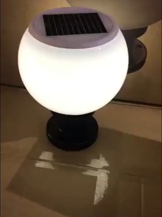 Modani Solar Post Pillar Lights Automatic Outdoor Waterproof Garden ...
