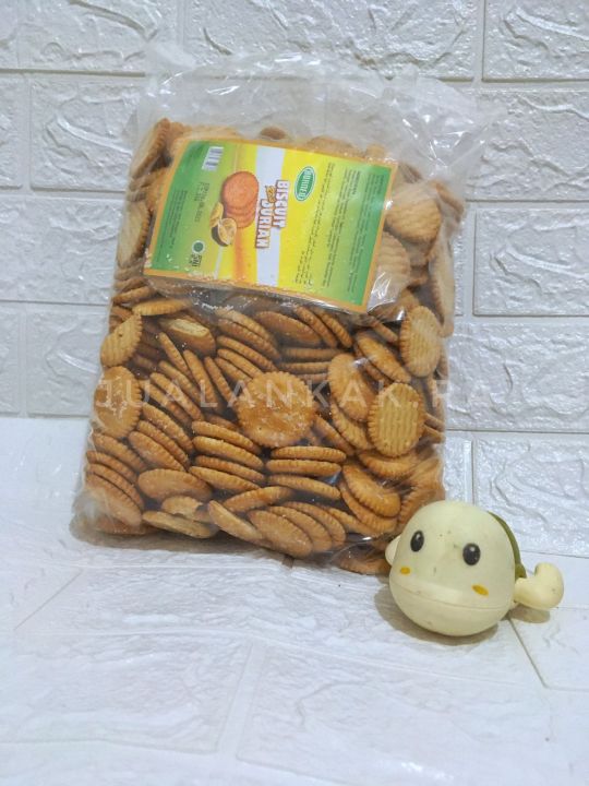 Biskuit Rasa Durian / Rasa Kelapa kemasan 1 kg produk UBM | Lazada ...