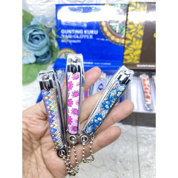 Gunting kuku jumbo motif batik tajam | Lazada Indonesia
