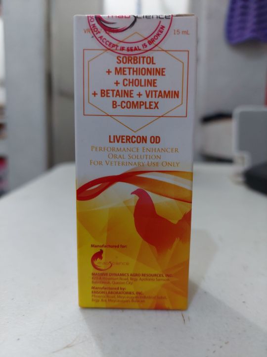 LIVERCON OD 15ML FOR GAMEFOWL | Lazada PH