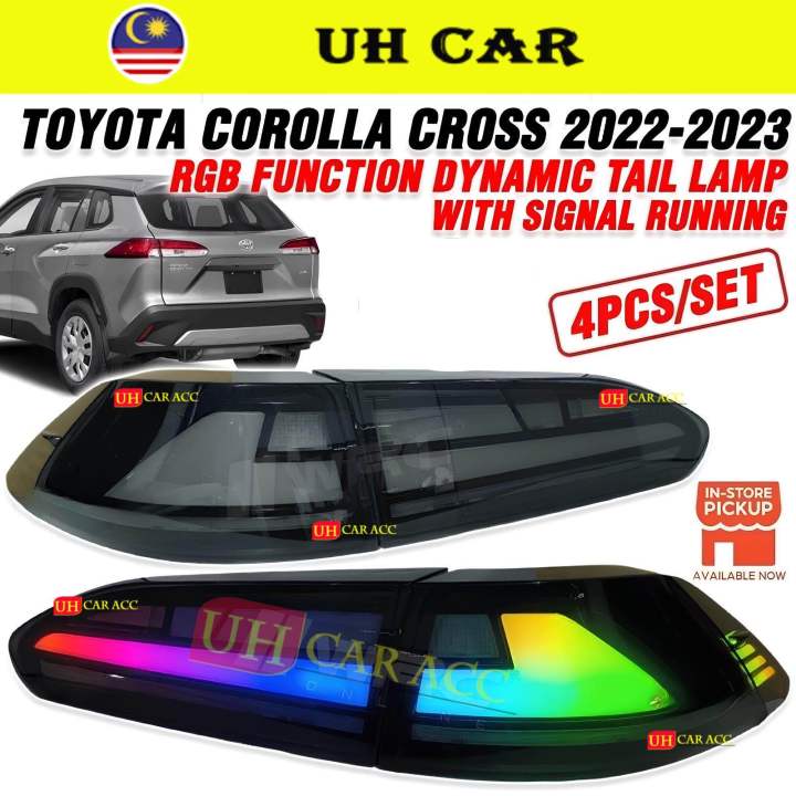 （RGB) Toyota Corolla Cross 2022 2023 Dynamic Led Tail Lamp Taillamp ...