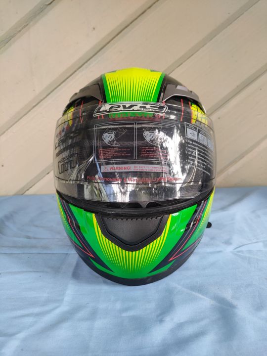 Lev3 Full Face Helmet | Lazada PH