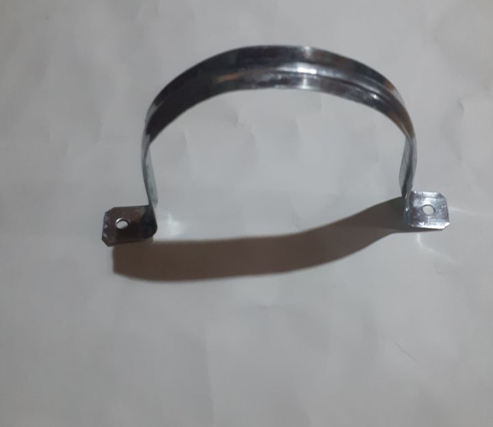 Conduit clamps pvc pipe clamps 3" / 85mm.galvanize 2 hole. | Lazada PH