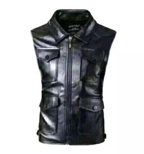 rompi pria kulit semi keren | Lazada Indonesia