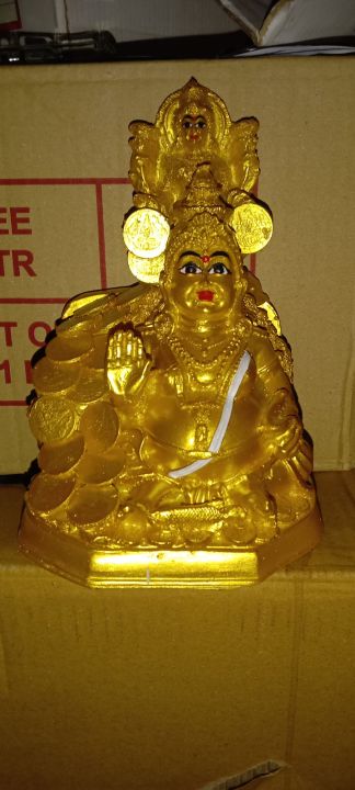 Fiber Lakshmi Kuberan Statue | Lazada