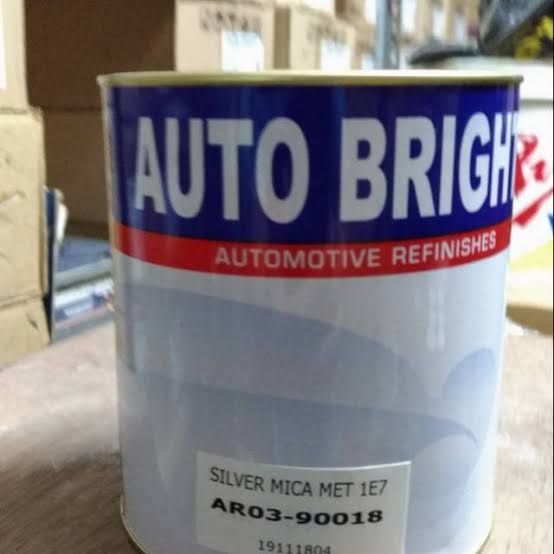 CAT SILVER 1E7 Cat silver metallic cat original Mobil avanza/zenis ...