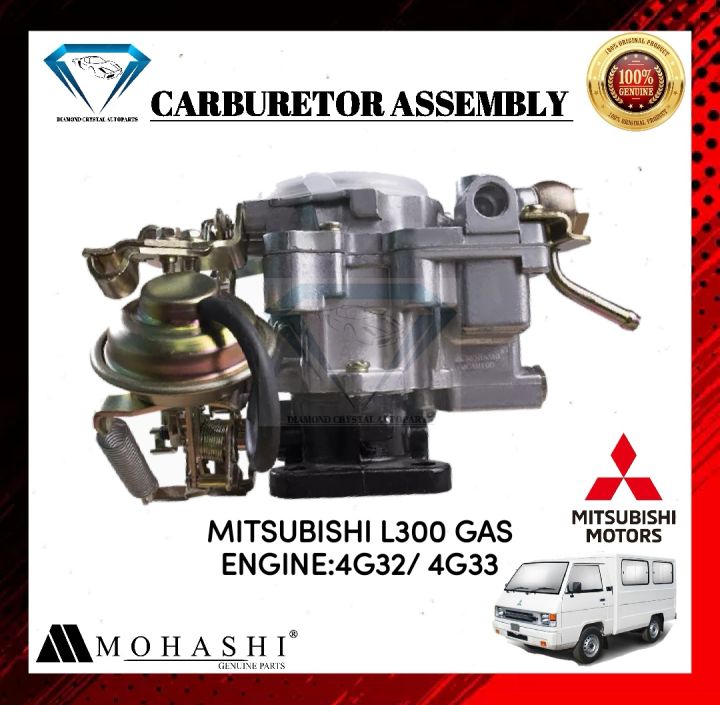 CARBURETOR ASSEMBLY MITSUBISHI L300 GAS ENGINE:4G32/ 4G33 "MOHASHI ...