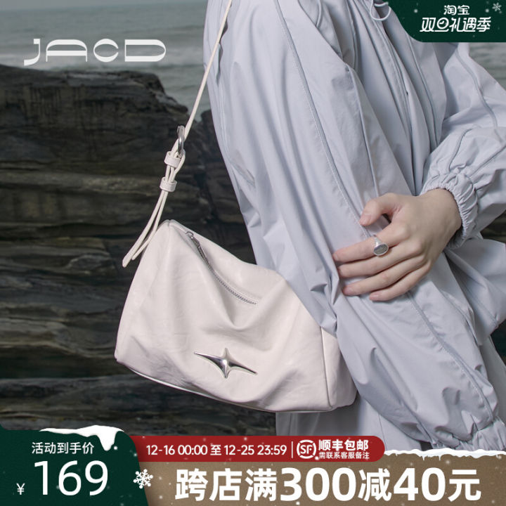 Jacd กระเป๋าบอสตันความจุสูงกระเป๋าโท้ทแบบใหม่ฤดูใบไม้ร่วงและฤดูหนาว2023 ...