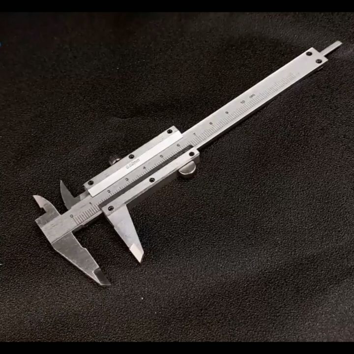 Vernier Caliper 6"carbon steel Non Digital Calipers 0-150mm 0.02mm High ...
