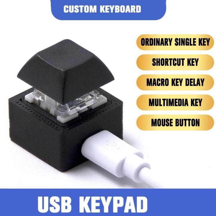One-key Shortcut Keyboard USB Custom Programmable Macro Mechanical Keyboard Hot Key Mouse One ...
