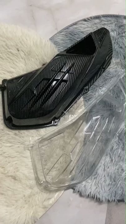 ครอบกรอง CLICK160 PCX160 ADV 160ครอบกรองอากาศ ใส ใส่แทนตัวเดิม(0009 ...