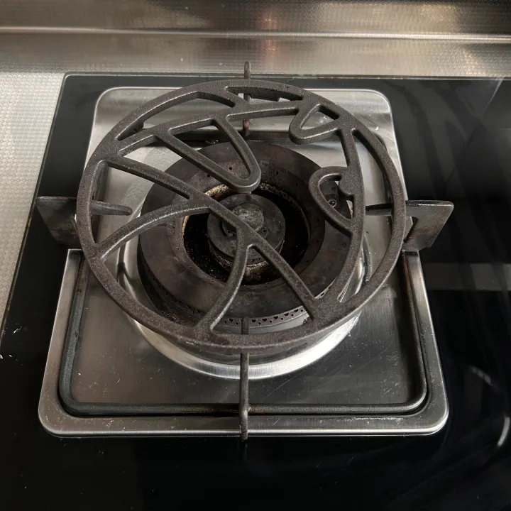 Anti-Slip Gas Stove Holder Small Pot Milk Pan Stand Gas Range Cooker ...
