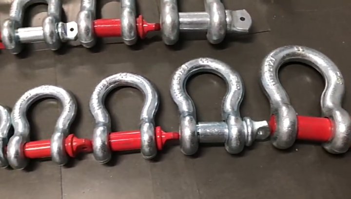 Tools 2T 3.25T 4.75T 12T Shackle Galvanized Anchor Shackles Carbon ...