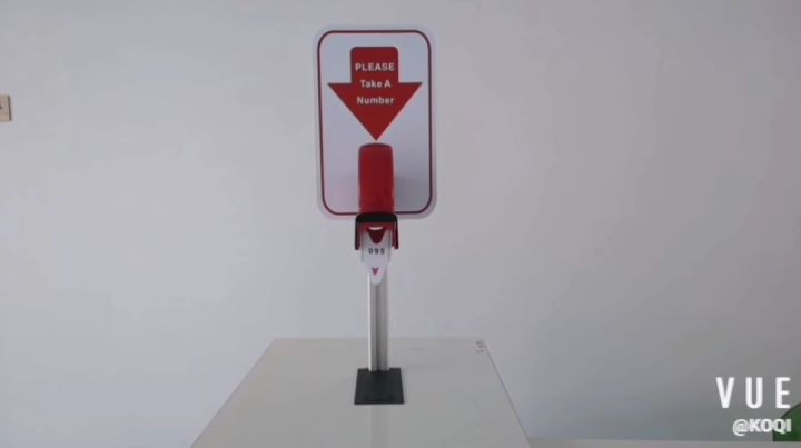 Queue Ticket Paper Roll Take A Number Ticket Dispenser Column ...