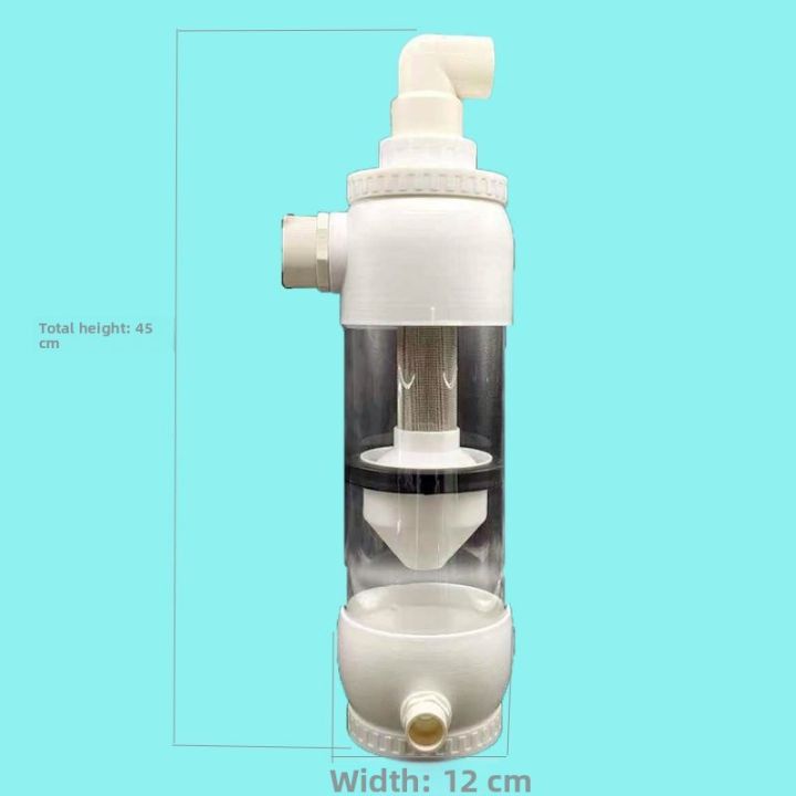 External Filter Fish Poop Collector Sediment Type Aquarium Equipment ...