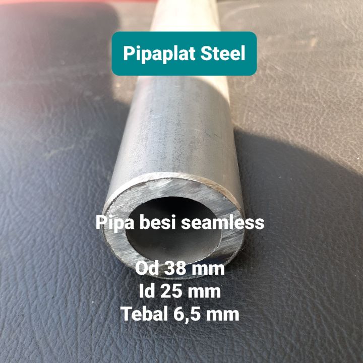 Pipa Besi Seamless Od 38 Id 25 mm Tebal 6,5 mm Panjang 25 cm | Lazada Indonesia