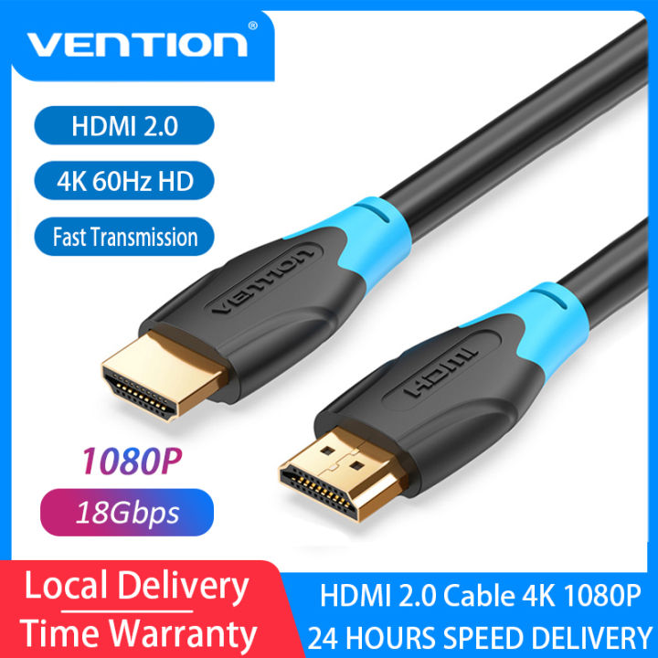 Vention HDMI Cable 4K 60Hz HDMI to HDMI 2.0 Cable High Speed 18Gbps ...