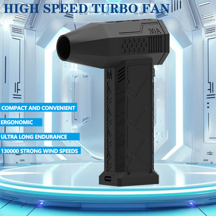 130000RPM Wind Speed 51m/s Turbo Jet Fan Turbo Fan Powerful Air Blower ...