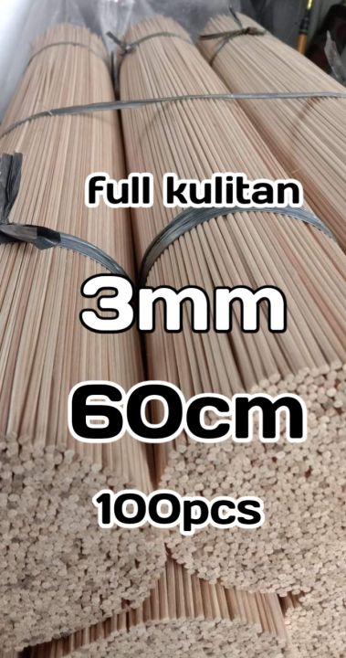 JERUJI SANKAR BURUNG jeruji bambu sangkar 3mm full kultan | Lazada ...