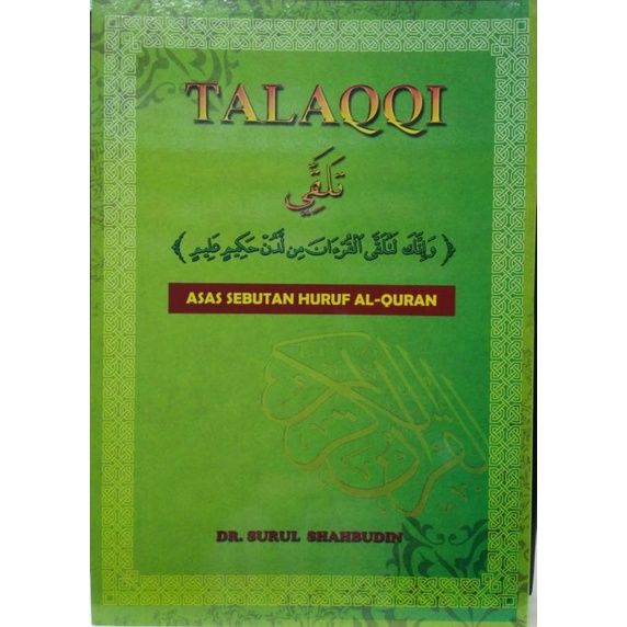 📚Ready stock📚TALAQQI : ASAS SEBUTAN HURUF AL-QURAN _DR.SURUL SHAHBUDIN ...
