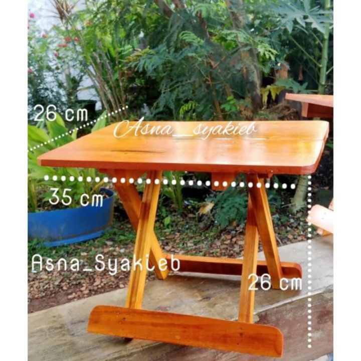meja/rekal lipat datar plitur | Lazada Indonesia