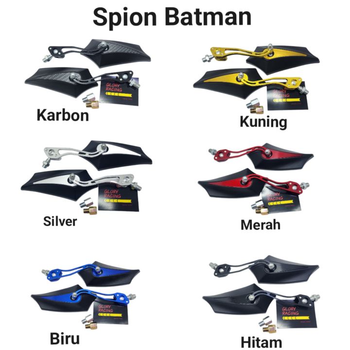 Spion Motor Variasi Batman Warna Free Drat Yamaha Universal Motor Honda ...