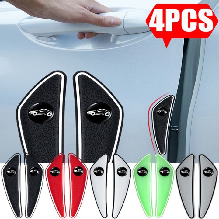 4PCS Universal Door Edge Protection Strip Bumper Sticker Bumper ...