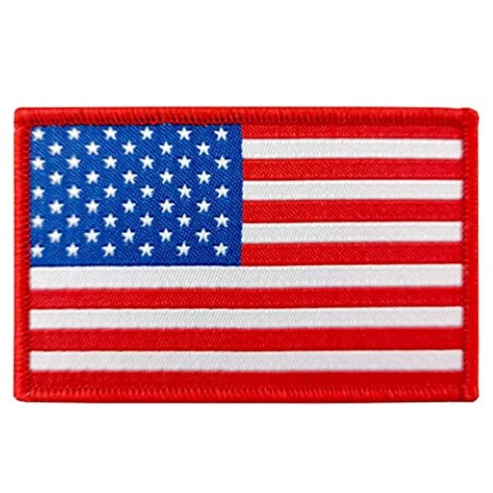 American Flag Embroidery Patch Magic Sticker Badge Various Country ...