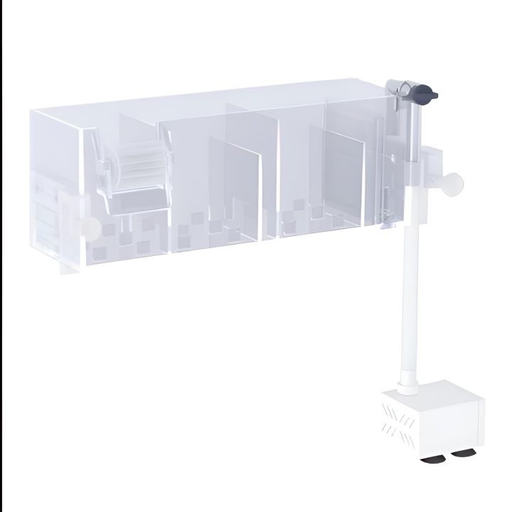 External Waterfall Filter with Multi-Stage Media & Pump - 3-in-1 ...