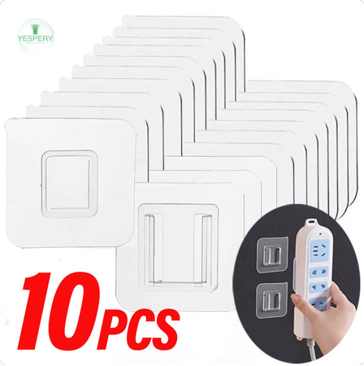YESPERY 10 Pairs Strong Sticky Hung Double Sided Buckle Hook ...
